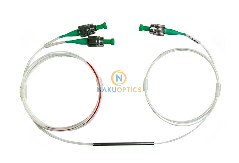 1310nm 1x2 Polarization Maintaining Fiber Coupler PM Beam Splitter Slow ...