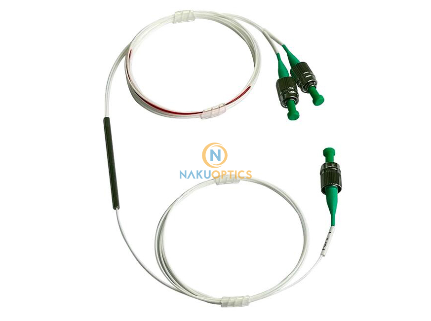 1310nm 1x2 Polarization Maintaining Fiber Coupler PM Beam Splitter Slow ...