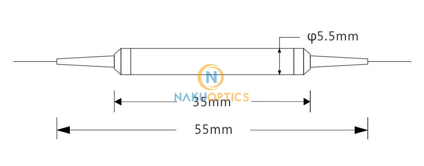 1064nm Single/Dual Stage In-Line SM Fiber Optical Isolator FC/APC ...