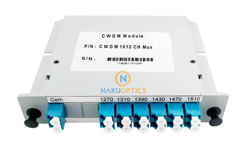 1260~1620nm 12CH CWDM 5G Fronthaul Wavelength Division Multiplexer ...