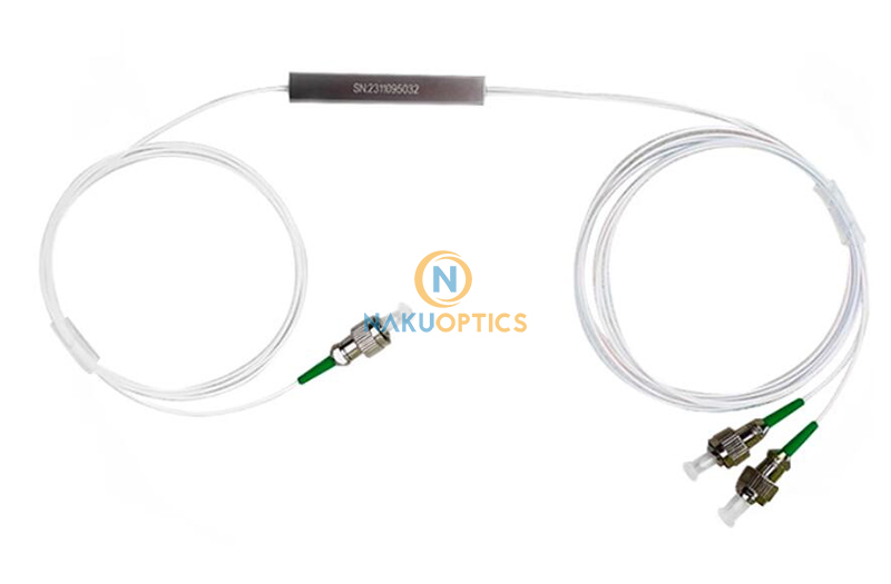 1X2 Single-mode Optical Fiber Coupler 1260~1650nm 10pcs SM Splitter ...