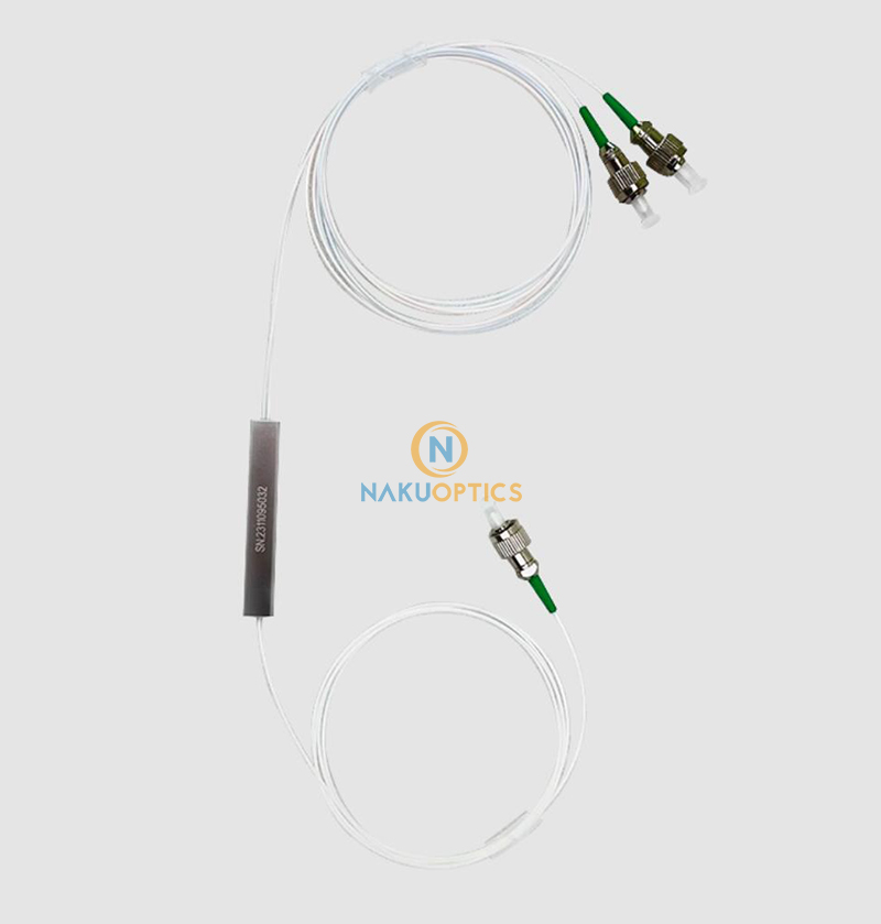 1X2 Single-mode Optical Fiber Coupler 1260~1650nm 10pcs SM Splitter ...