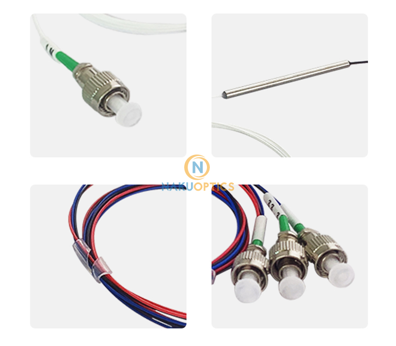 1310nm 1550nm 1X3 Taper Type Single-mode Fiber Coupler Steel Pipe ...