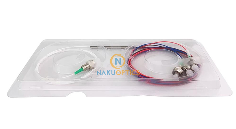 1310nm 1550nm 1X3 Taper Type Single-mode Fiber Coupler Steel Pipe ...