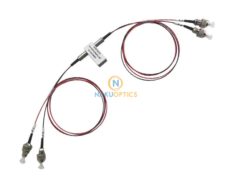 1310nm 1550nm 2X2B Single-mode Mechanical Optical Switch Self-locking 0 ...