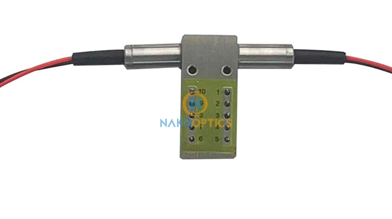1310nm 1550nm 2X2B Single-mode Mechanical Optical Switch Self-locking 0 ...