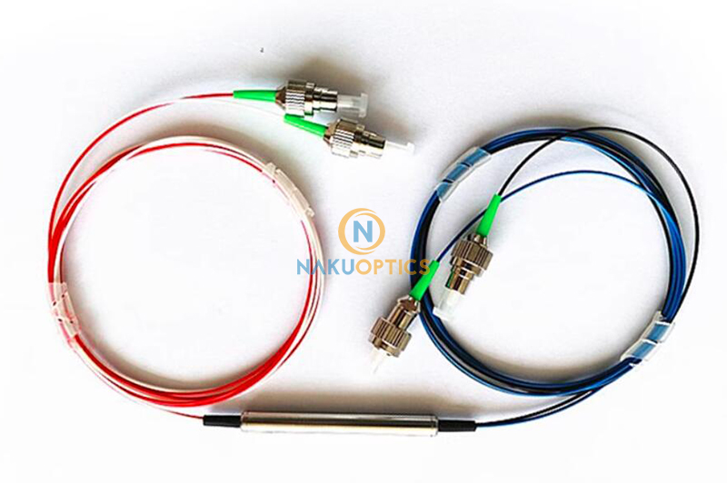 1310nm 1550nm 2X2 4Port SM Fiber Optic Circulator High Isolation ...