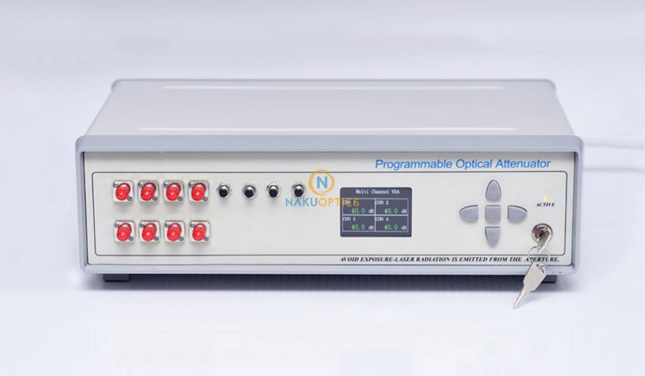 1550nm SM Fiber Optical Attenuator 0~30dB Attenuation Range - NakuOptics