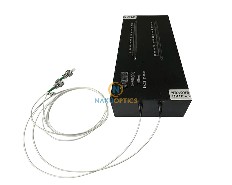 1500PS 3000PS Manual Fiber Delay Line 1064nm Multimode Optical Delay ...