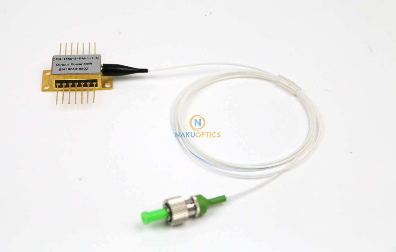 1550nm 5mW/10mW/20mW DFB Laser Diode 14-Pin Butterfly SM/PM Fiber Laser ...
