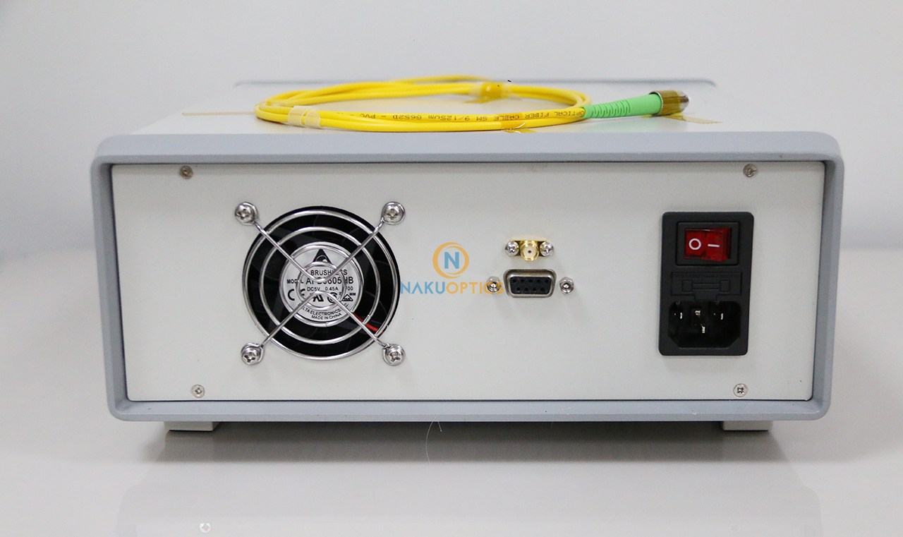 Nano-Second Pulse Laser 1550nm 10W Peak Power SM Fiber Output - NakuOptics