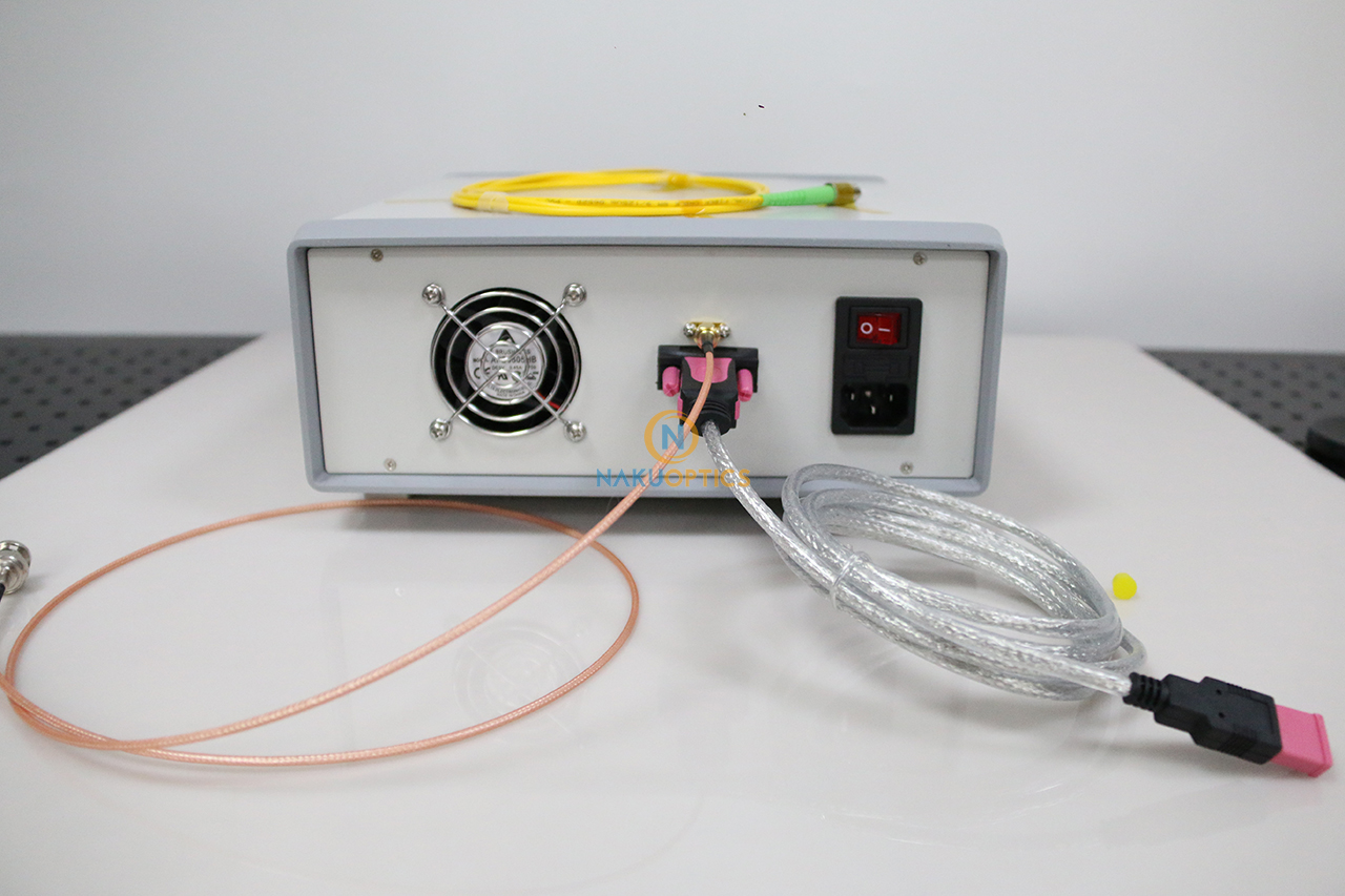 Nano-Second Pulse Laser 1550nm 10W Peak Power SM Fiber Output - NakuOptics