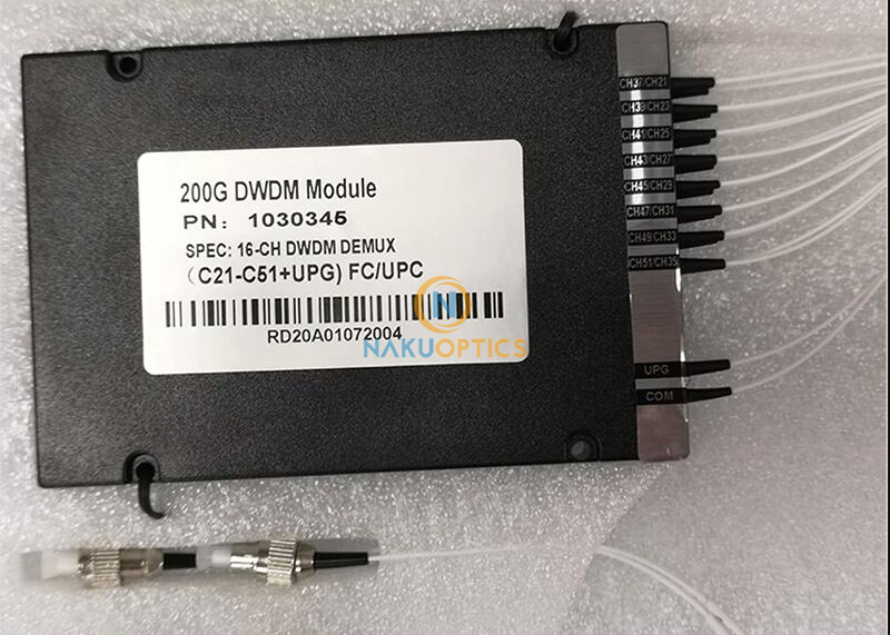 16 Channels Spacing 100GHz Fiber Optic Dense Wavelength Division ...