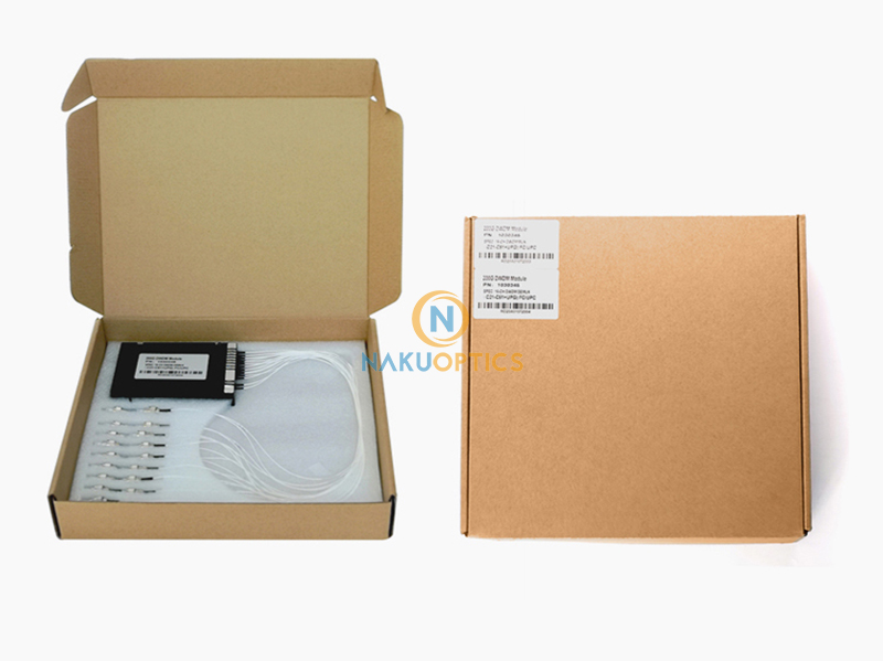 16 Channels Spacing 100GHz Fiber Optic Dense Wavelength Division ...