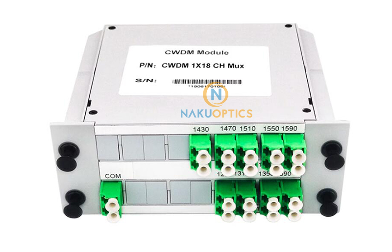 5G Fronthaul Passive Wavelength Division Multiplexer 1260-1620nm 18 ...