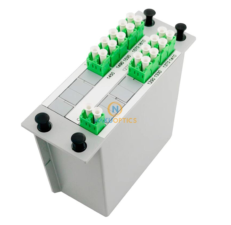 5G Fronthaul Passive Wavelength Division Multiplexer 1260-1620nm 18 ...