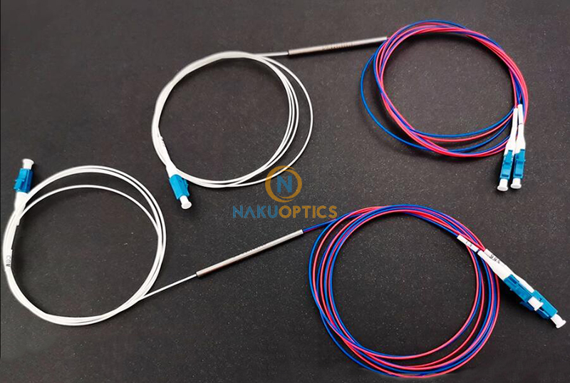 1X2 Tapered Single Mode Fiber Coupler 1:99 10pcs SM Fiber Splitter ...