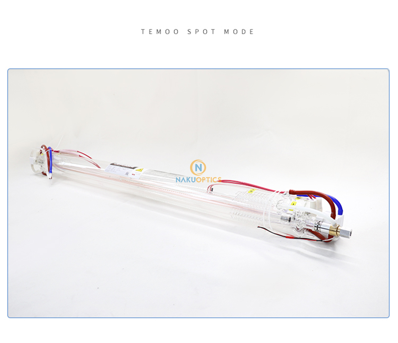 CO2 Laser Tube 20W 450mm φ50mm - NakuOptics
