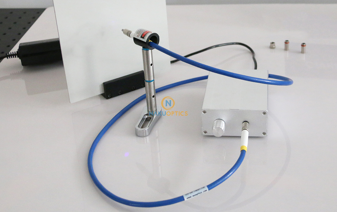 310nm Fiber Output 1.5mW UV Invisible LED Light Source - NakuOptics