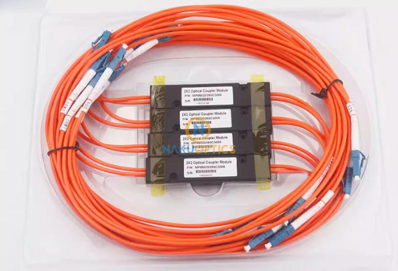 850nm 1310nm 2x2 Multimode Coupler MM Fiber Coupler Can be Customized ...