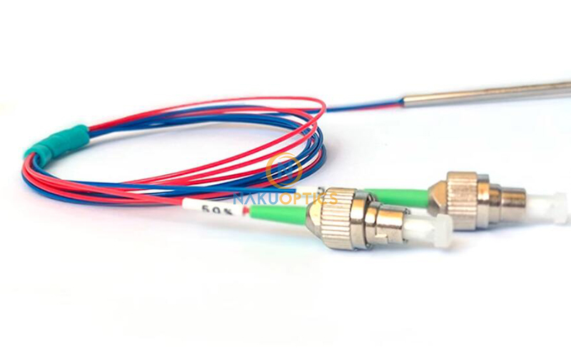 2X2 Tapered Optical Fiber coupler SM Fiber Splitter Split Ratio Can be ...