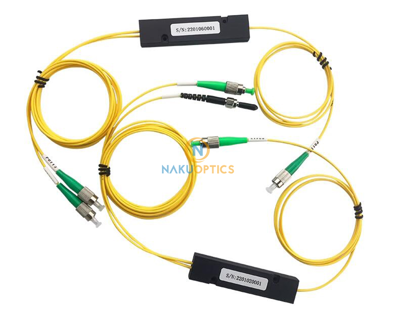 1310/1550nm Box Three-port Fiber Optic Circulator 2.0 Casing Single ...