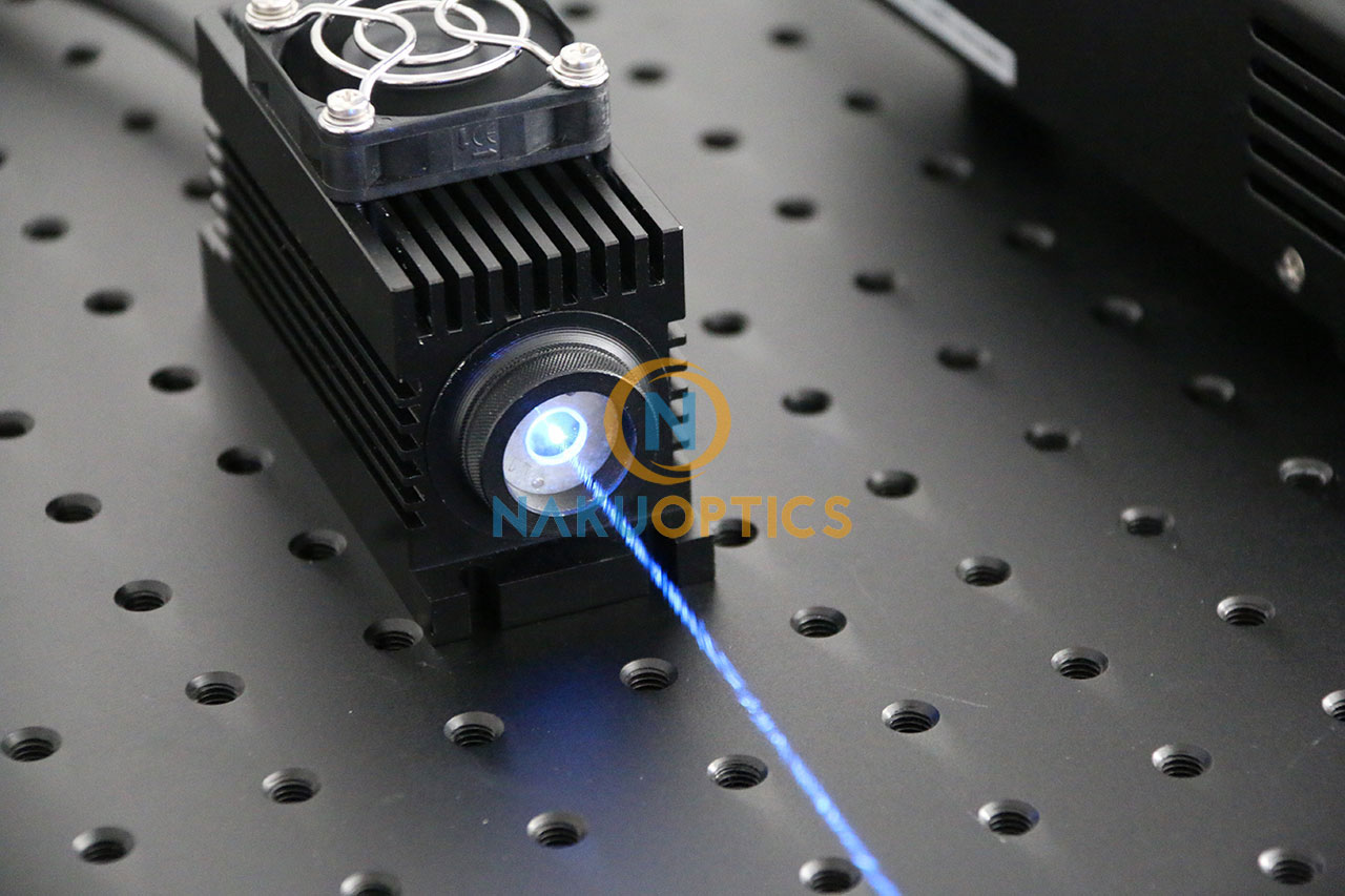 473nm Blue DPSS Laser 0~20mW output power adjustable CW & Modulation ...