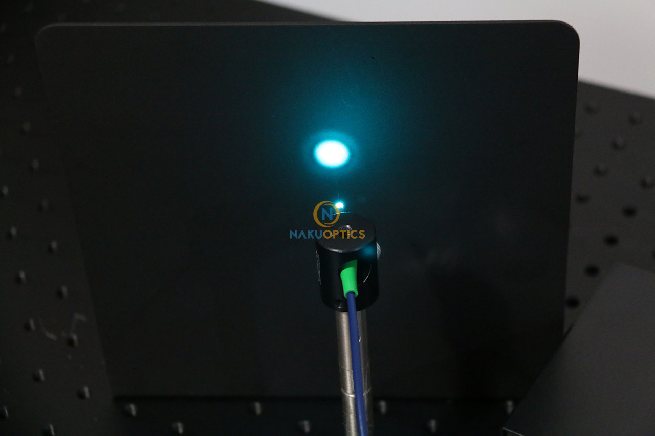 488nm 25mW Blue PM Fiber Laser Lab Laser System - NakuOptics