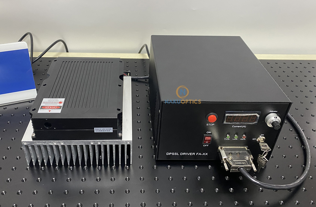 520nm 20W High Power Semiconductor Laser Lab Green Laser System ...