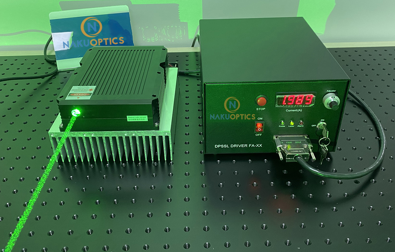 520nm 20W High Power Semiconductor Laser Lab Green Laser System ...