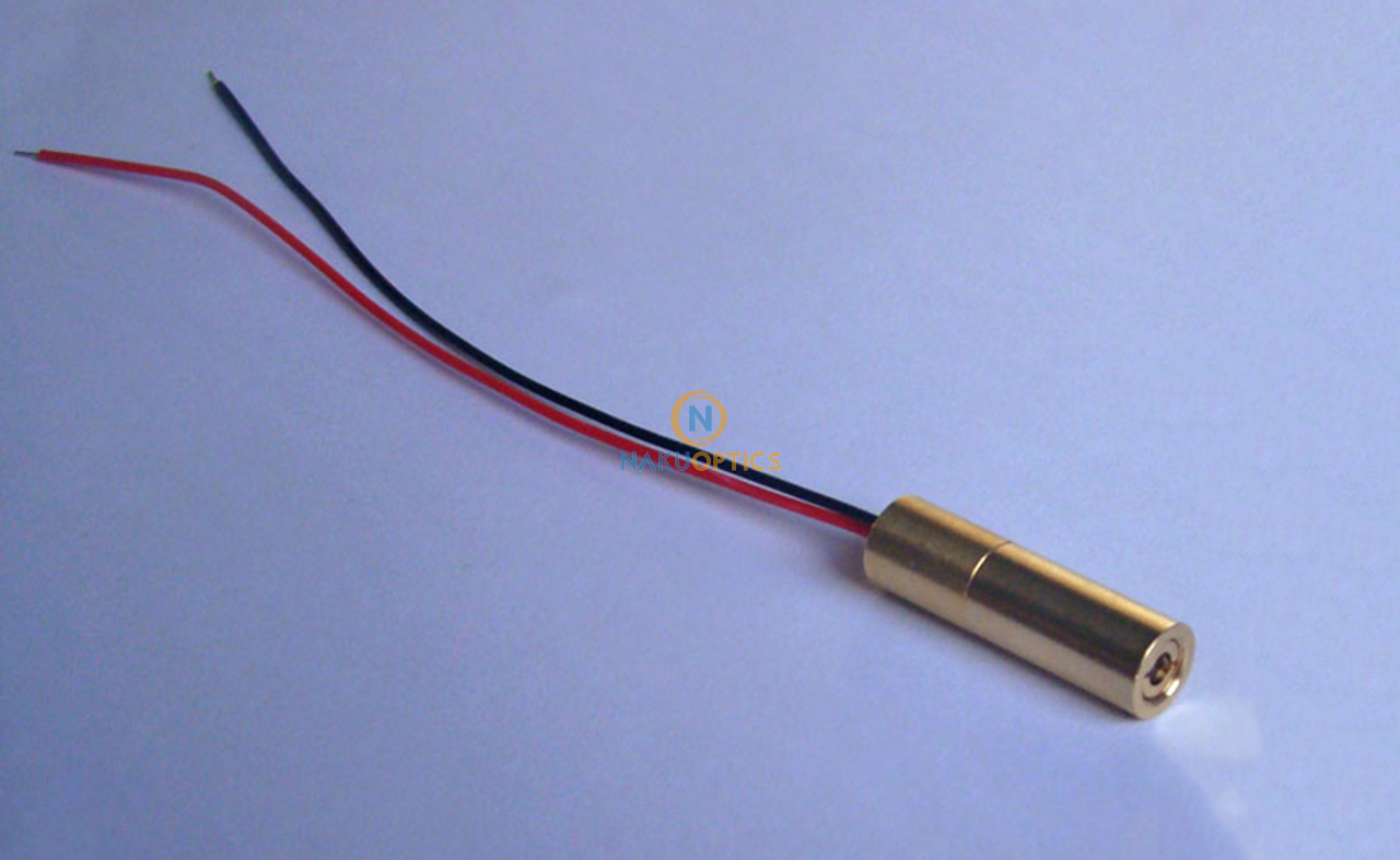 532nm 10~50mW Laser Diode Module Dot Green Laser Positioner Φ10x34mm ...