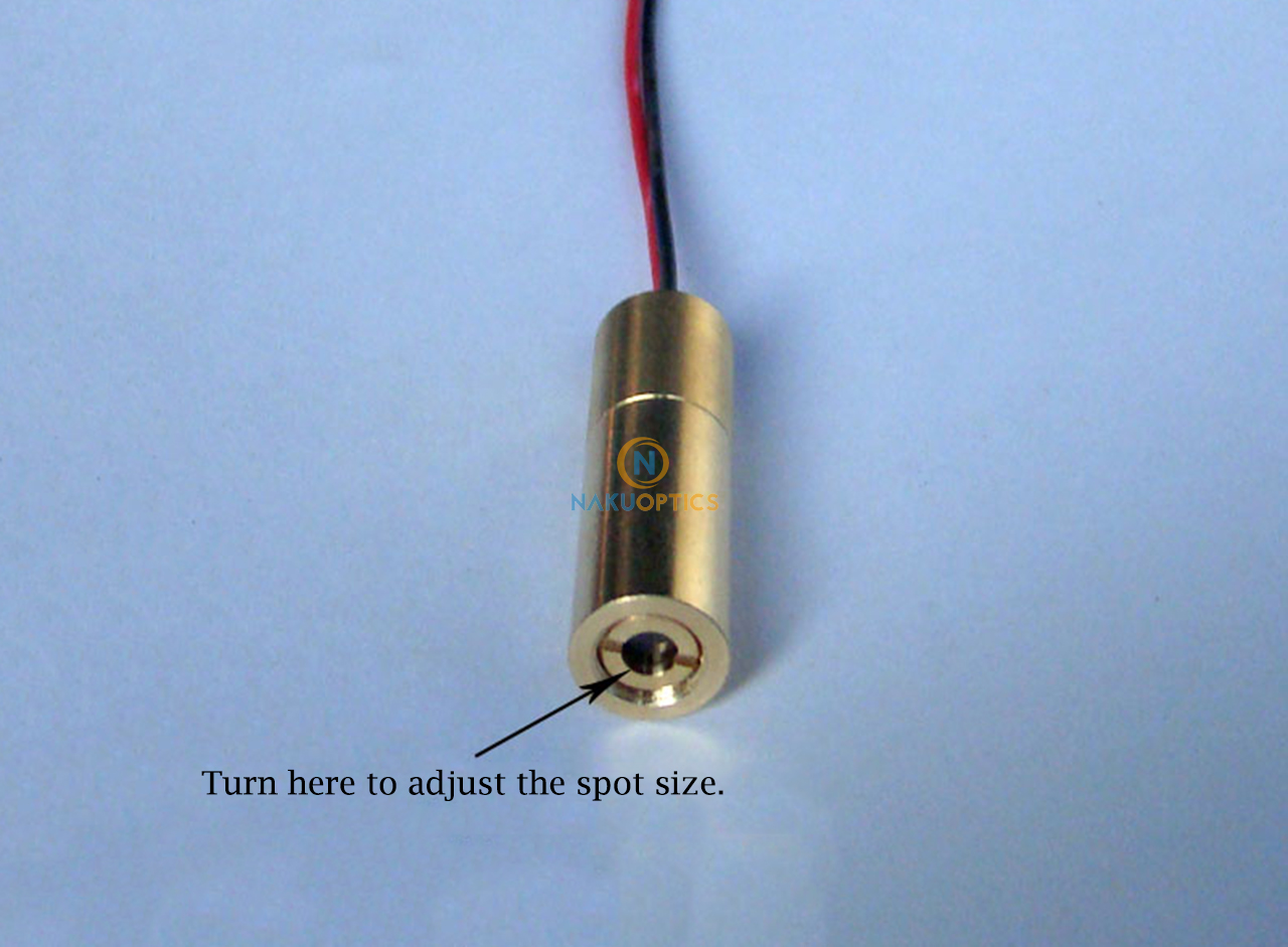 532nm 10~50mW Laser Diode Module Dot Green Laser Positioner Φ10x34mm ...