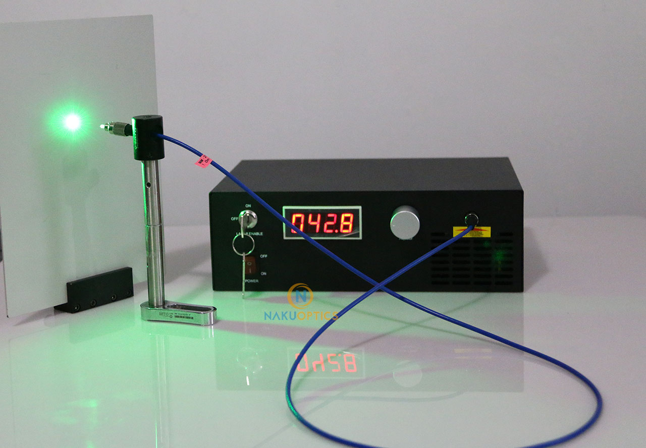 532nm 100mW 0.3nm Linewidth All-in-one Fiber Laser Source - NakuOptics