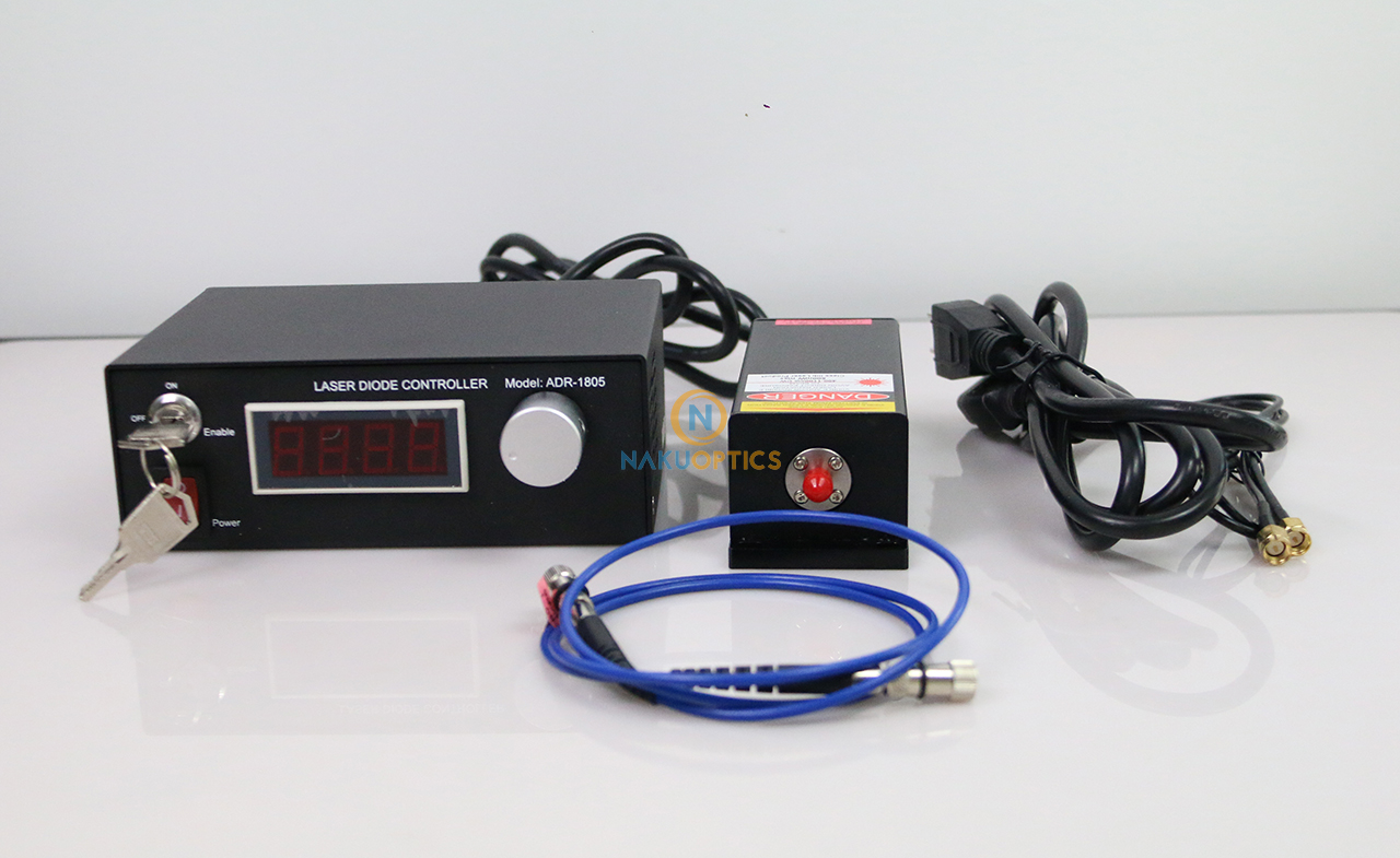 532nm 100mW 0.1nm Narrow Line-width Laser Fiber Output Raman Laser ...