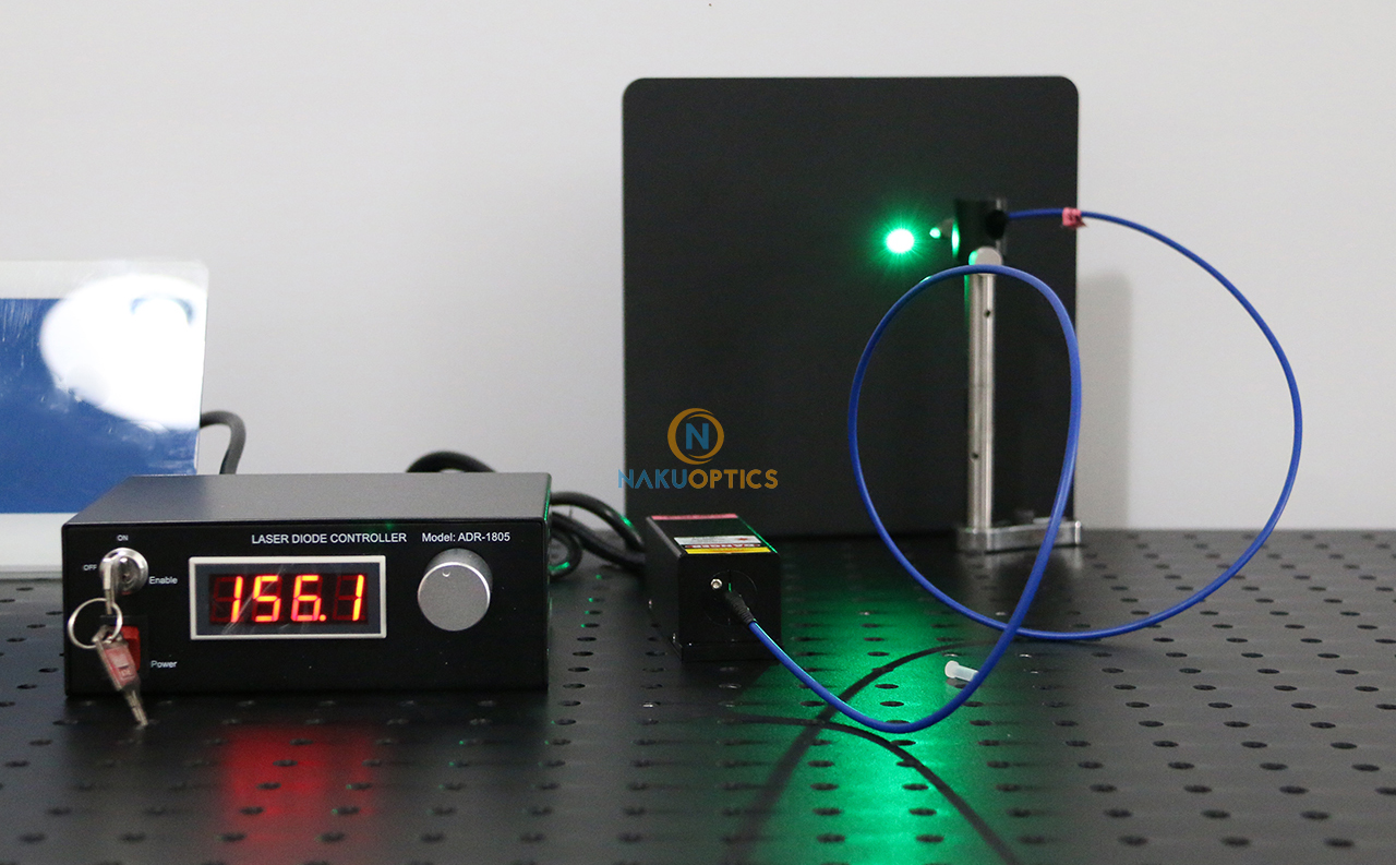 532nm 100mW 0.1nm Narrow Line-width Laser Fiber Output Raman Laser ...