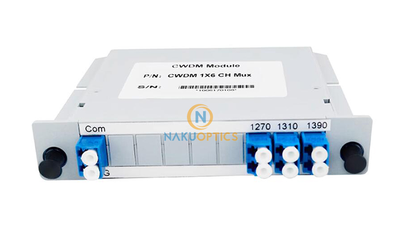 1270-1370nm 6 Channels Wavelength Division Multiplexer CWDM Wavelength ...