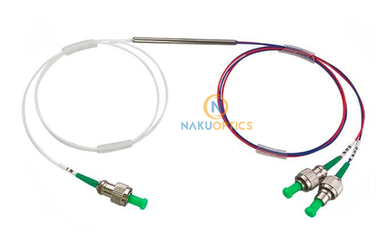 780nm 1X2 2X2 Taper Type Optic Coupler with Hi780 Fiber Mini SM Fiber ...