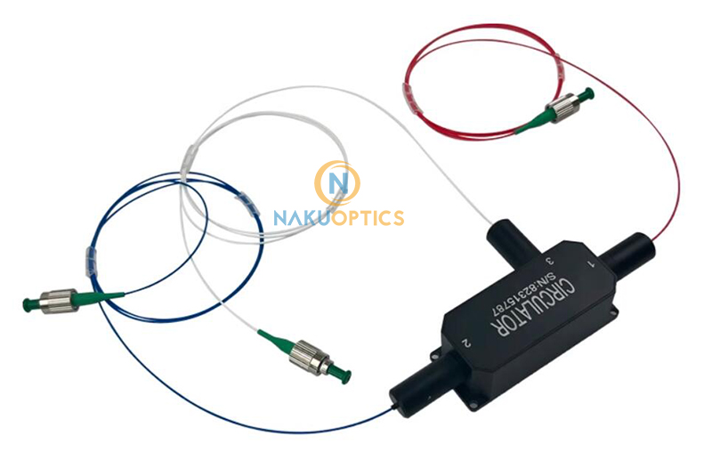 850nm Three-Ports SM/MM Fiber Optic Circulator For Experimental ...