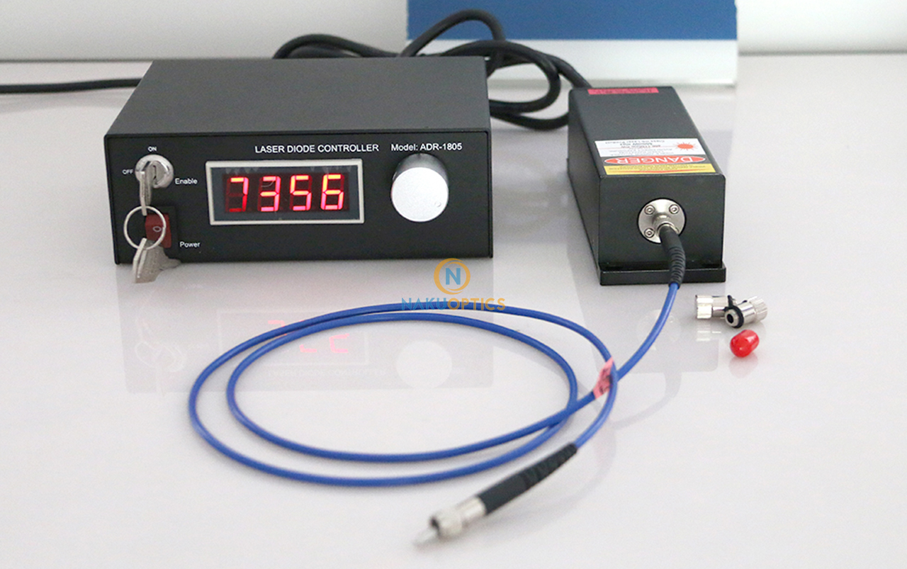 785nm 500mW 0.2nm Narrow Line-width Raman Fiber Laser Source - NakuOptics