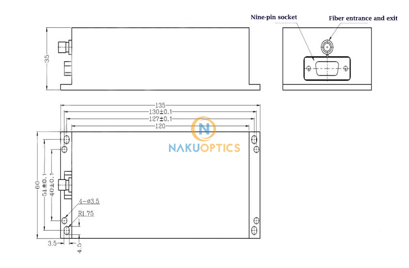 850nm 1X16 Multimode Fiber Optical Switch Module Can be Customized ...