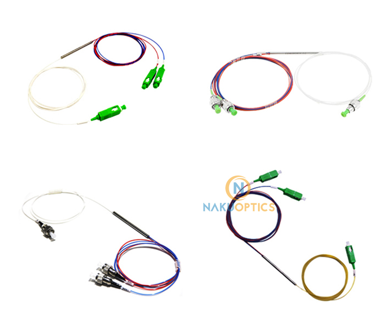 850nm 1X2 2X2 Single-mode Fiber Optic Coupler Taper Type Mini SM ...