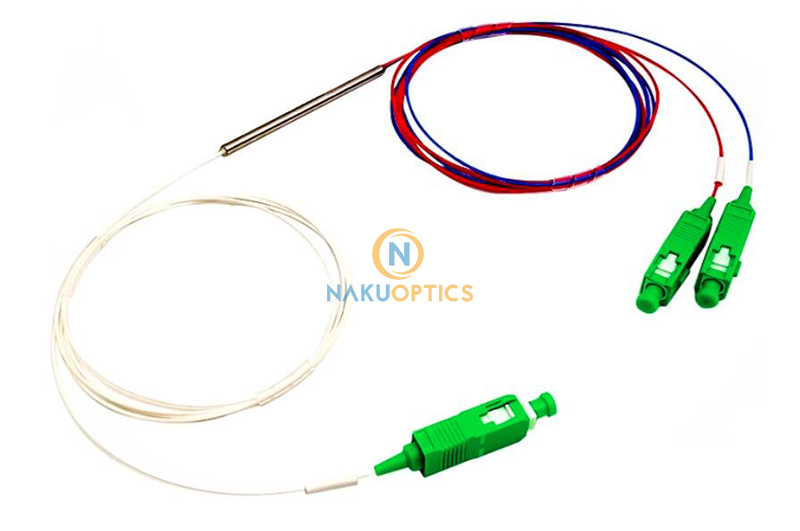 850nm 1X2 2X2 Single-mode Fiber Optic Coupler Taper Type Mini SM ...