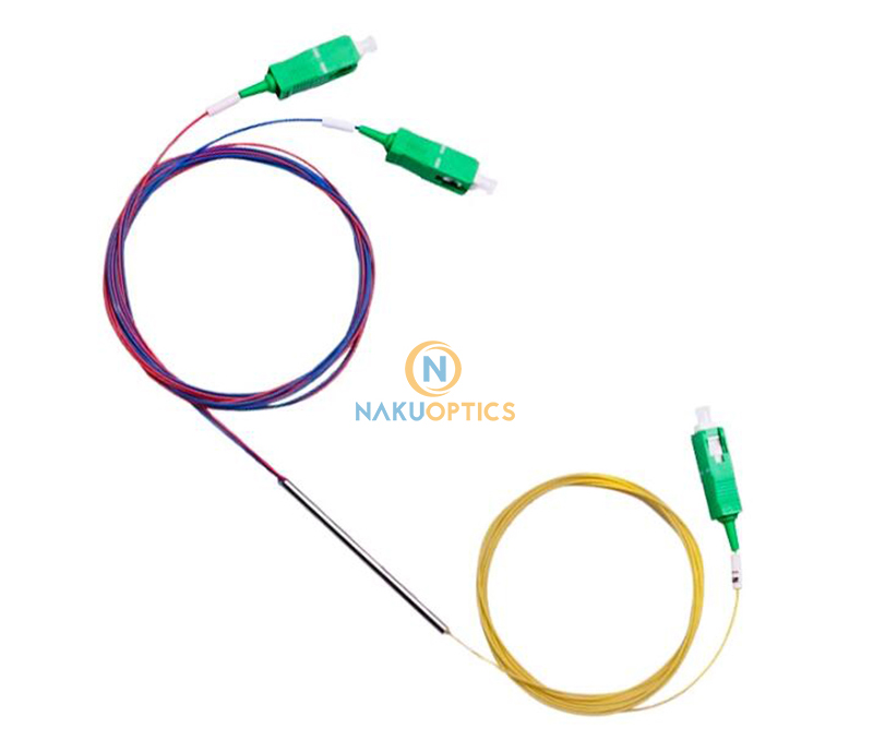 850nm 1X2 2X2 Single-mode Fiber Optic Coupler Taper Type Mini SM ...