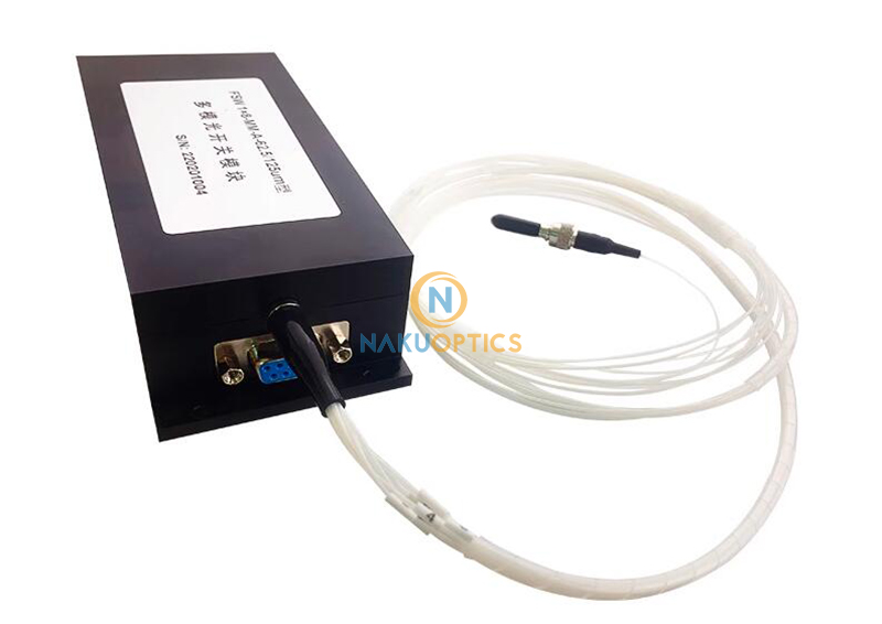 850nm 1X8 Multimode Optical Switch Module MM/SM Fiber Switch - NakuOptics