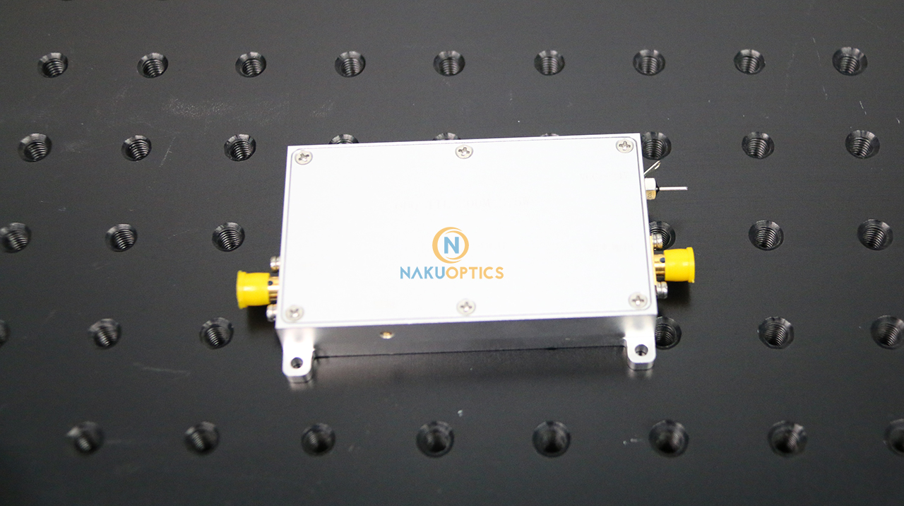 40~200MHz AOM Radio Frequency Driver Analog/TTL Modulation - NakuOptics