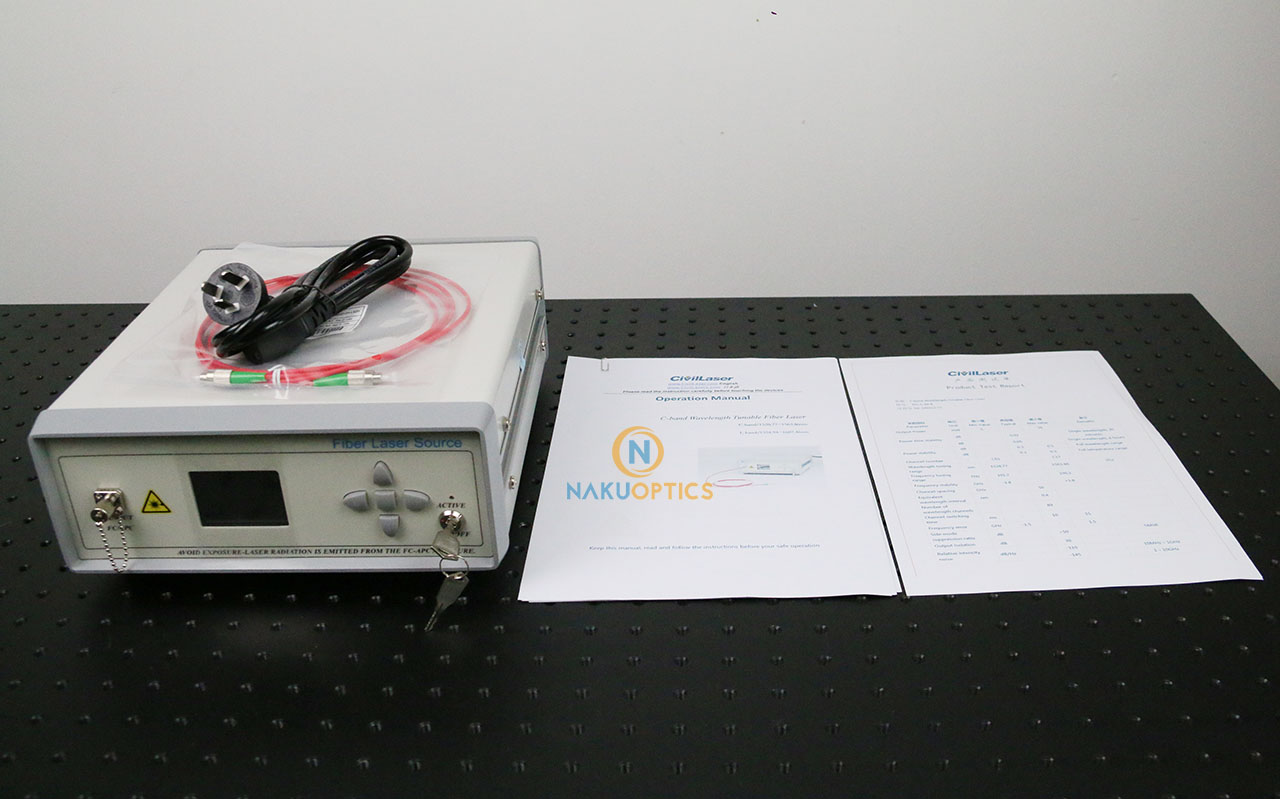 1529~1567nm C-Band 96 Multi Wavelength Tunable Laser Fiber Output ...