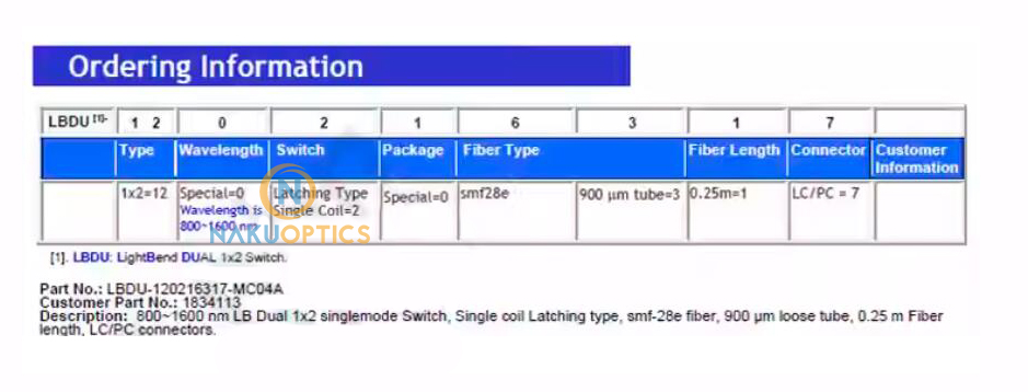 Dual 1X2 9/125um Single-mode Fiber Bypass Optical Switch 800~1600nm 2X4 ...