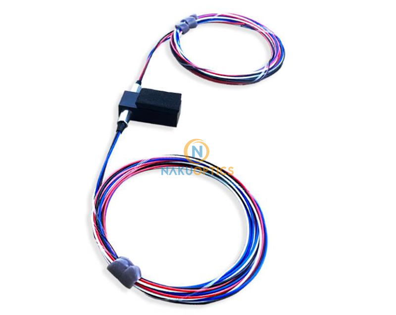 850nm Dual 2X2 Multimode Fiber Bypass Optical Switch with 900um Loose ...