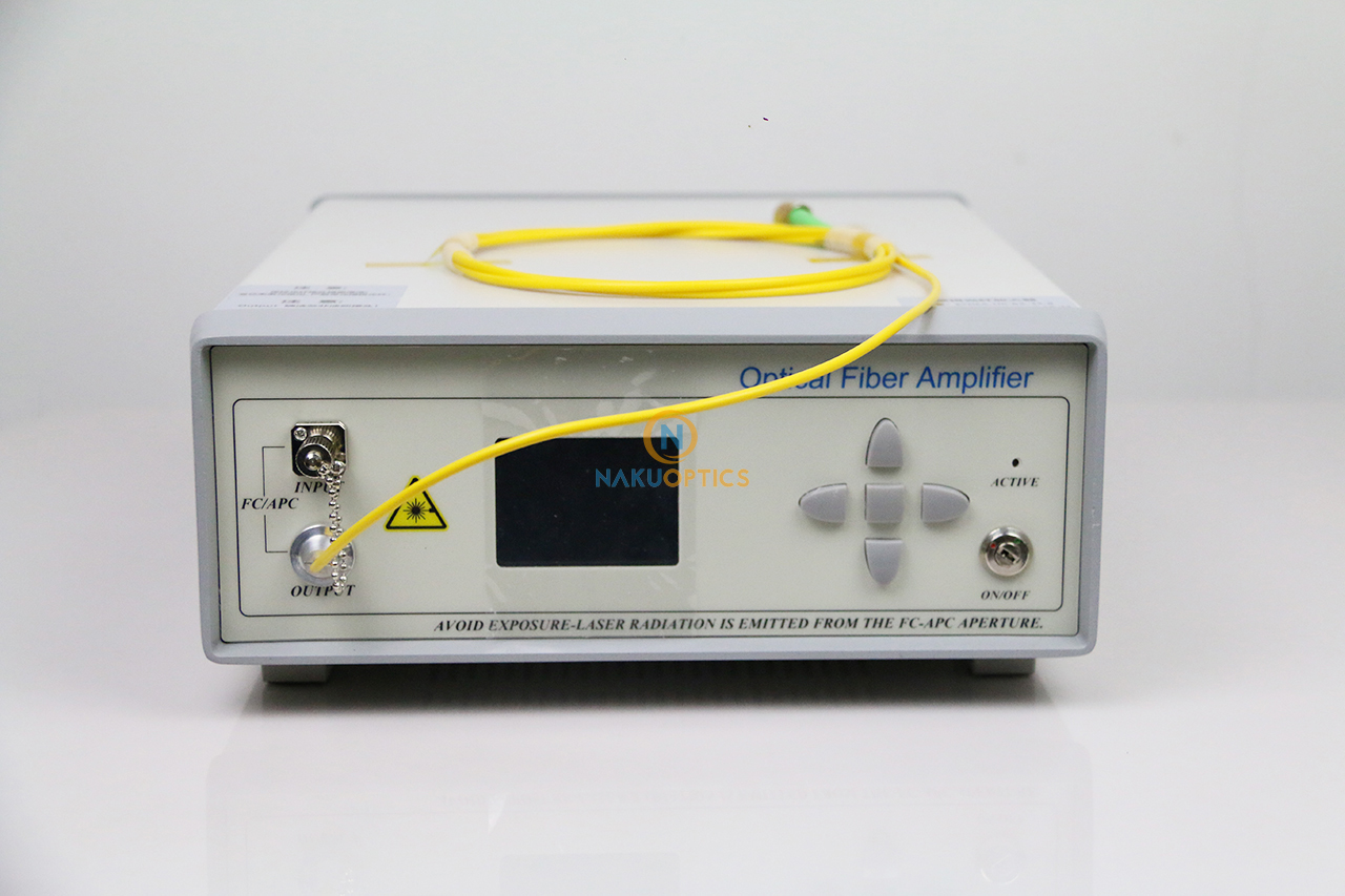 1570~1603nm L-Band 17dBm 50mW EDFA PM Optical Fiber Amplifier - NakuOptics