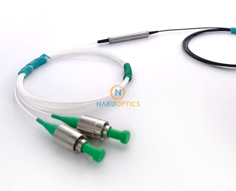 1310/1480/1550nm SM/PM Fiber Splitter 1X2 Panda Polarizing Beam ...